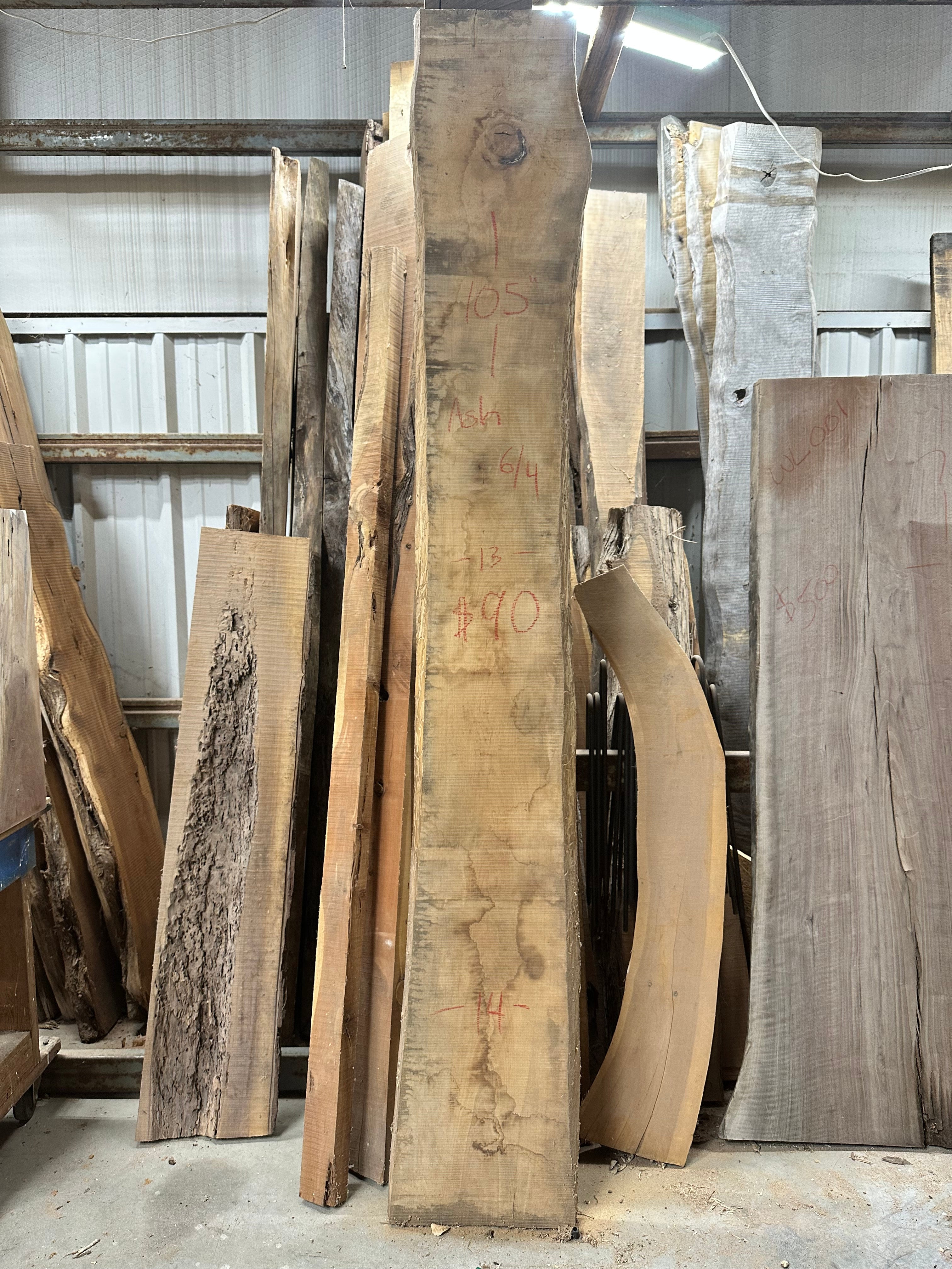Ash Ash001 | Tulsa Wood Slabs